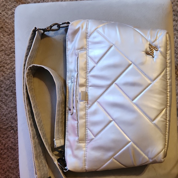 lug | Bags | Lug Silver Purse | Poshmark